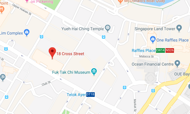 50 Person Private Office @ 18 Cross Street, Singapore, 048423 | Office Hub