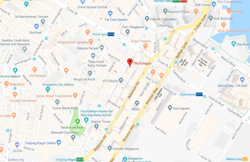 4 Person Private Office @ 105 Cecil Street, Singapore, 069534 | Office Hub