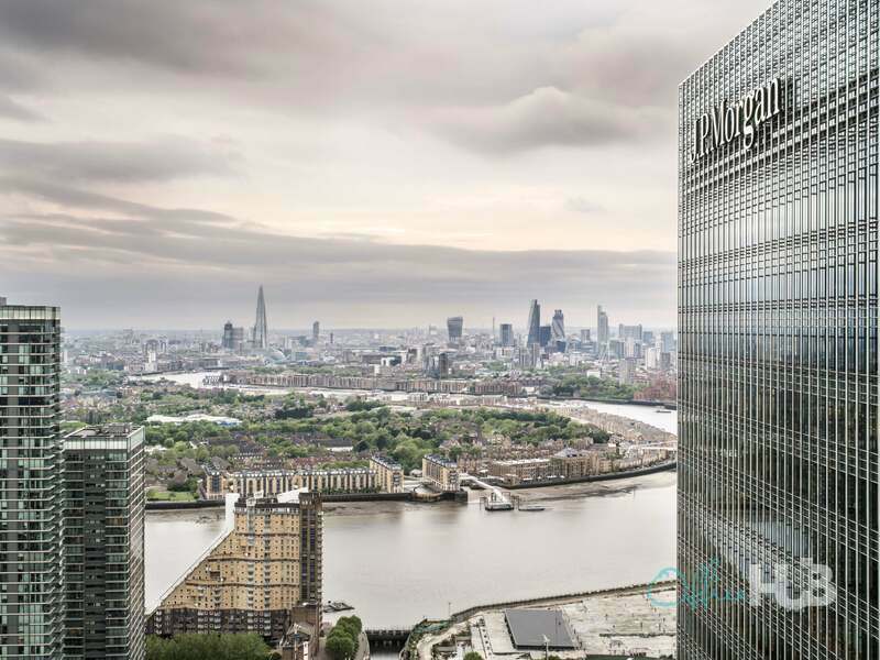 7 Person Private Office at 40 Bank Street, Canary Wharf | Office Hub