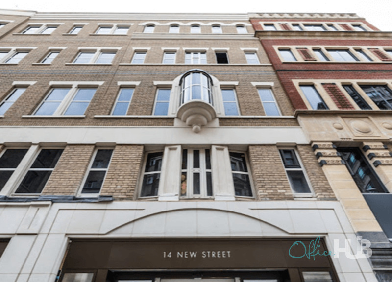 Coworking, Shared, Private & Serviced Offices in 14 New Street, London ...